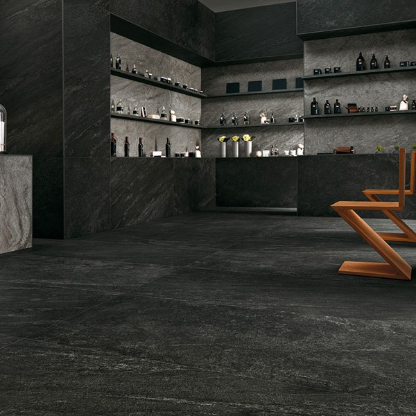 Coke Dark Porcelain Pavers - HDG Building Materials