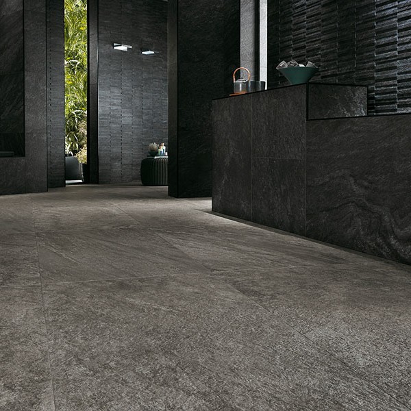 Coke Dark Porcelain Pavers - HDG Building Materials