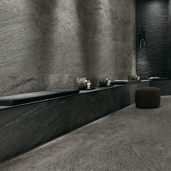 Coke Dark Porcelain Pavers - HDG Building Materials