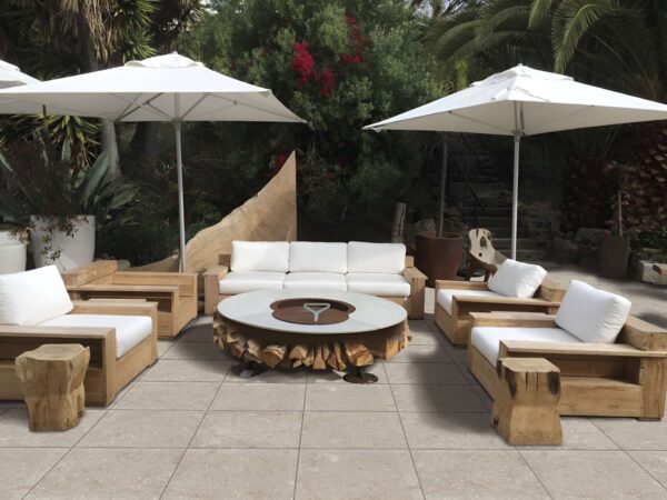 Kaia Tan Porcelain Pavers | Stone Look - HDG Building Materials