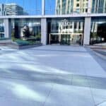 Sloped Surface Design uses HDG Grating Panels - HDG Building Materials