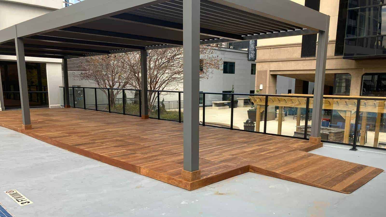 Decking Projects - Residential and Commercial - HDG Building Materials