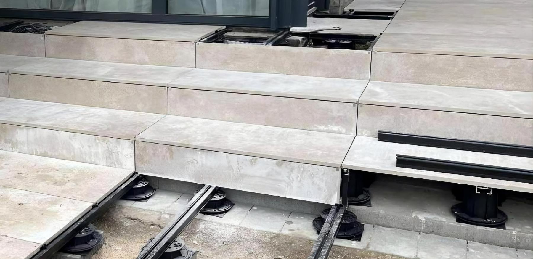 Raised Terrace on Uneven Ground: Pedestal Paver Case Study - HDG ...